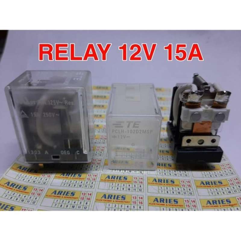 Jual RELAY 12V 15A 6 PIN ORIGINAL 12V 15 AMPER di Seller Aries ...