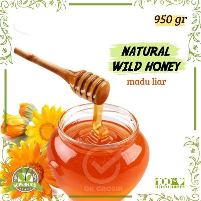 Jual Madu Tawon Lebah Liar / Natural Wild Honey [Botol 950 gr] di ...
