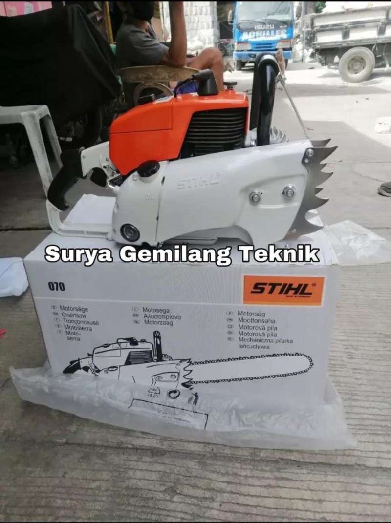 Jual Chainsaw/senso/censow Stihl Ms 070 21 Inch Mesin Potong Pohon Kayu ...