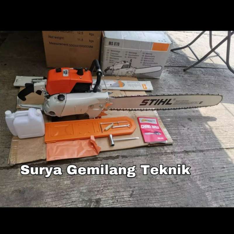 Jual Chainsaw/senso/censow Stihl Ms 070 21 Inch Mesin Potong Pohon Kayu ...