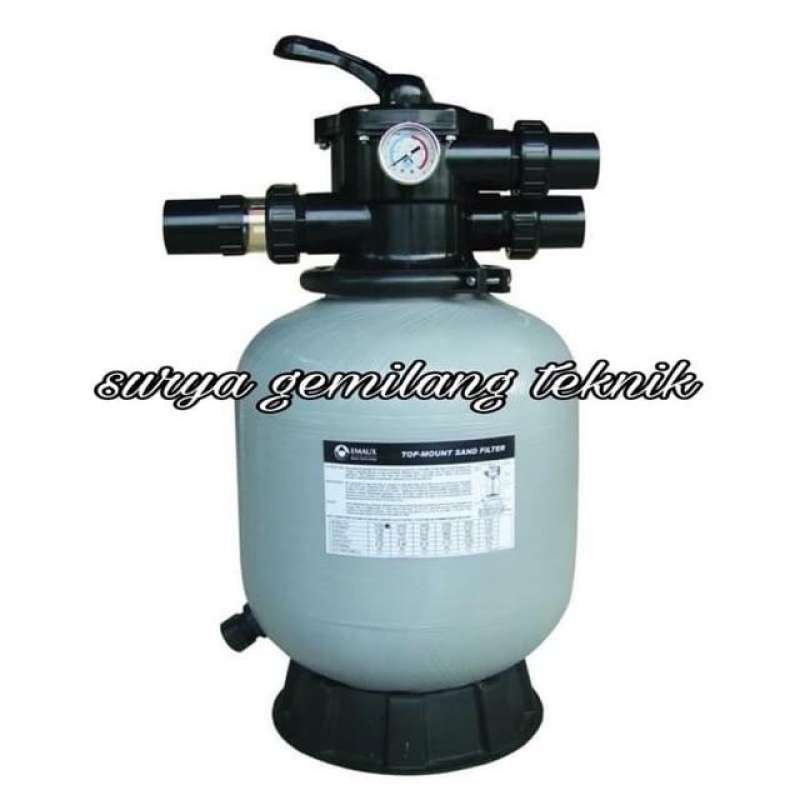 Jual Pompa Kolam Renang 1HP Paket Pompa Venezia Sand Filter Emaux V350 ...