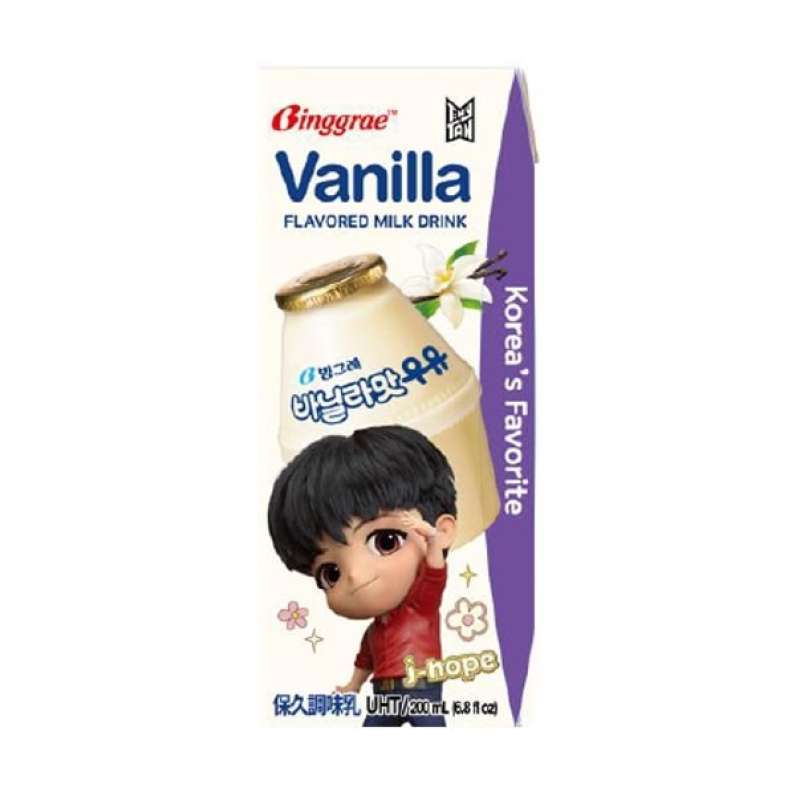 Jual BINGGRAE VANILLA FLVRD MILK DRINK 200ML di Seller Ranch Market ...