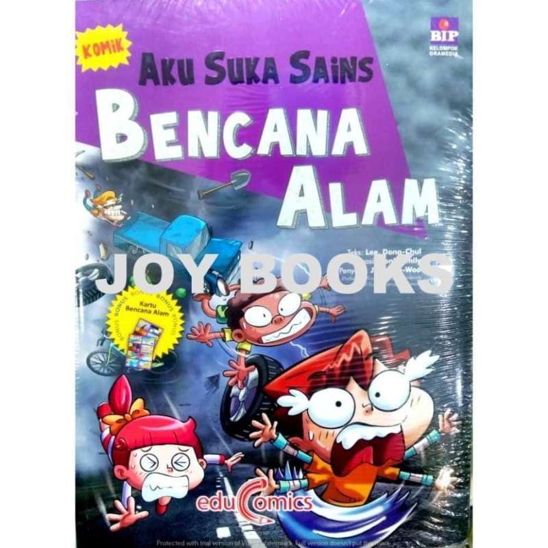 Jual BUKU KOMIK EDUKASI / EDU COMICS AKU SUKA SAINS BENCANA ALAM di ...