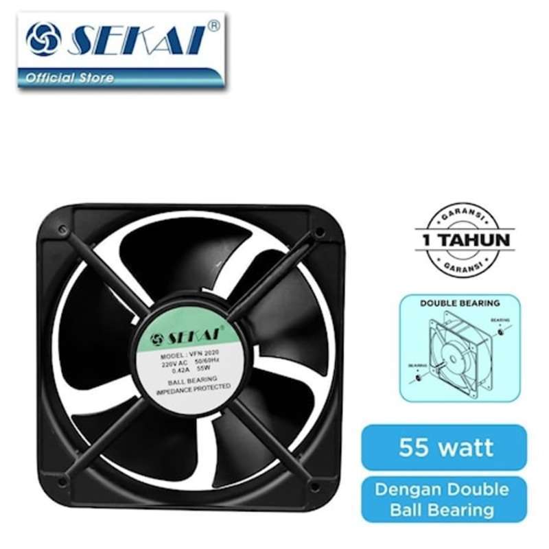 Promo Sekai Kipas Angin Partisi Pendingin Panel 20cm CPU VFN 2020 ...