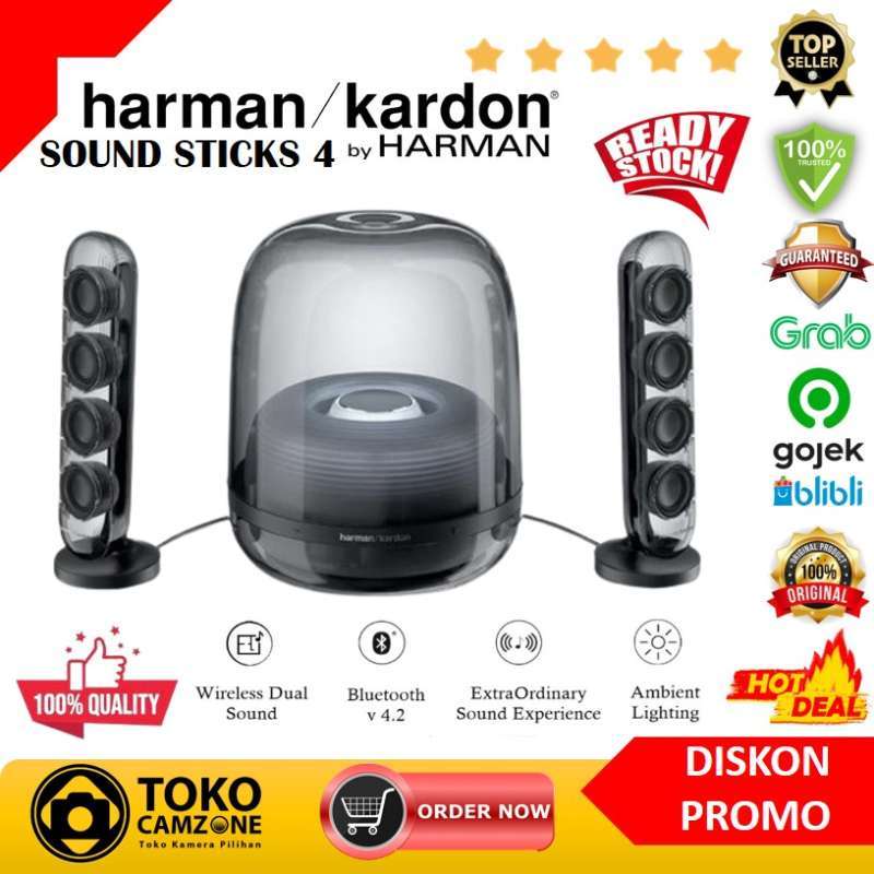Jual Harman Kardon Soundsticks 4 Bluetooth Speaker Soundstick Sound ...