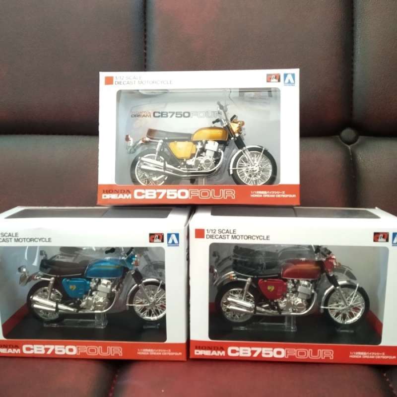 Promo Motor Koleksi Kuno CB750 Aishima Scale 1:12 Diskon 24% di Seller ...