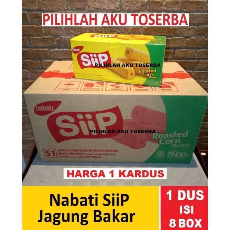 Jual Richoco Wafer Nabati SiiP JAGUNG BAKAR 5 gr - ( HARGA 1 KARDUS ISI ...
