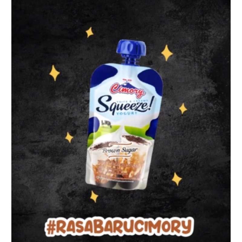 Jual Cimory Squeeze Yogurt All Varian 120 Gr - Brown Sugar Di Seller ...