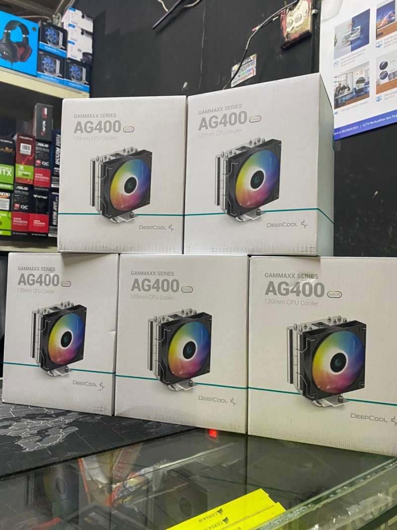 Jual Deepcool AG400 A-RGB CPU Cooler single tower 120mm di Seller ...