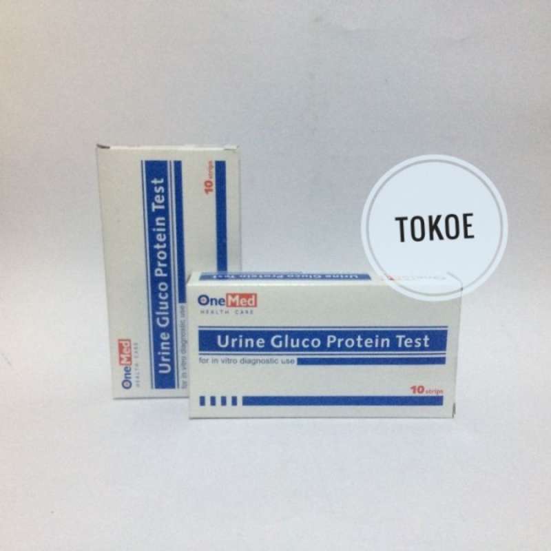 Jual Test Gula Gluco Protein Urine Gluko Protein Onemed 1box Is 10 Di ...