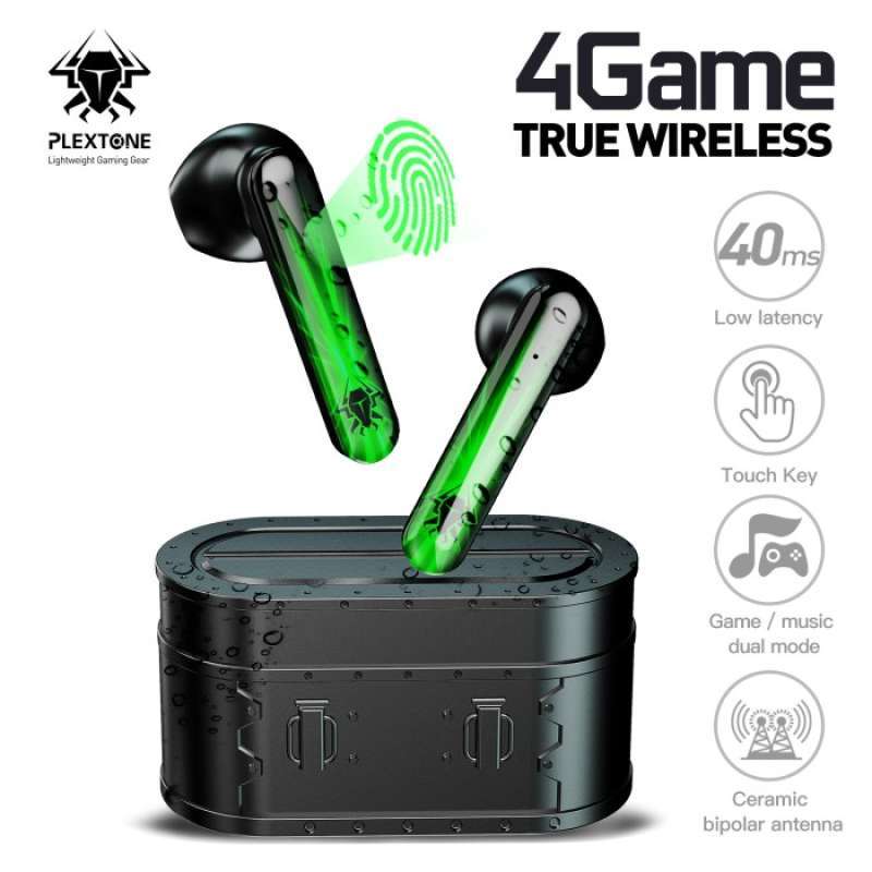Promo True Wireless Stereo Plextone 4Game Wireless Gaming Headset ...