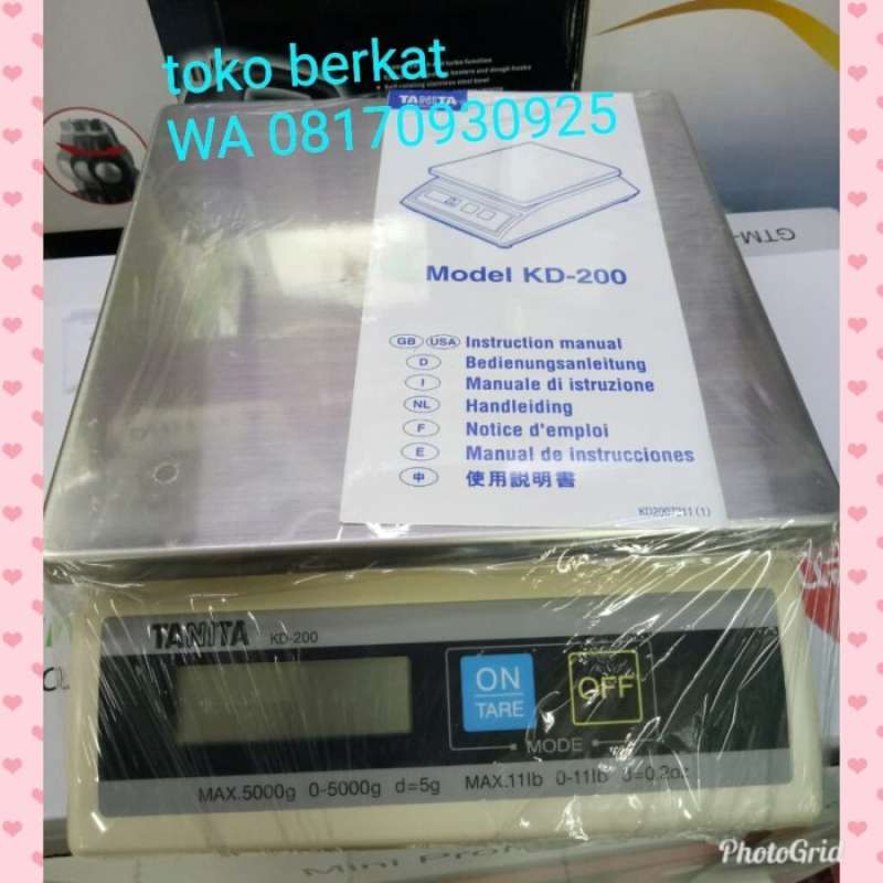 Jual Timbangan Tanita Timbangan Kd 200 Di Seller Lilleee Shop ...