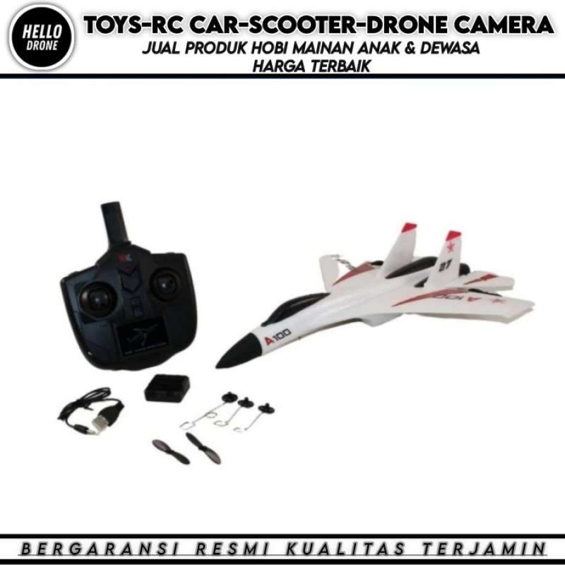 Promo Rc Plane A100/Rc Pesawat / Remote Control Pesawat Terbang J-11 ...