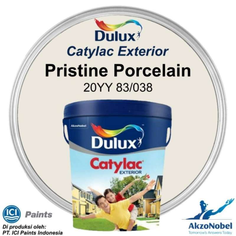 Jual CAT DULUX CATYLAC EXTERIOR 25 KG - PRISTINE PORCELAIN 20YY 83/038 ...