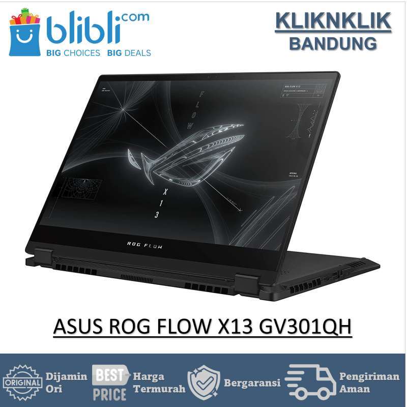 Jual Laptop Gaming Asus Rog Flow X13 Gv301qh X360 Amd Ryzen 9 5900hs ...