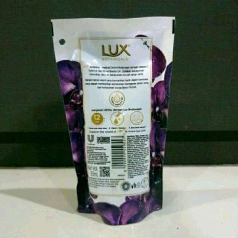 Jual Lux Sabun Mandi Cair 85 Ml X 48 Pouch / 1 Karton / Dus Kemasan ...