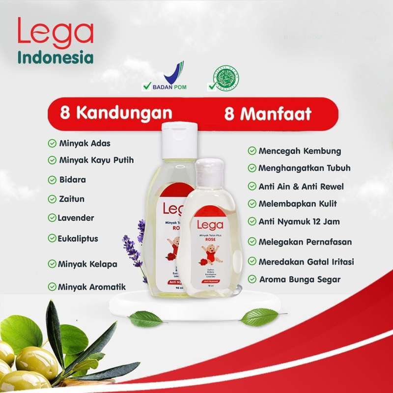 Promo Lega Minyak Telon Plus Rose 100ml Melembabkan Kulit Dan Mencegah ...
