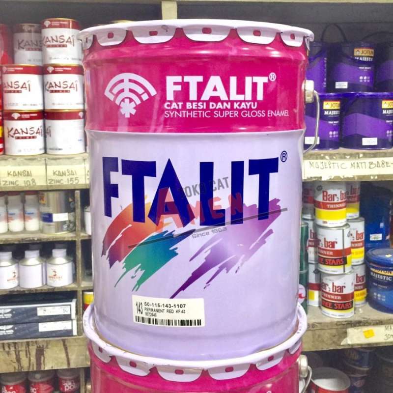 Jual Kansai Ftalit Gloss 20kg / Cat Kayu Dan Besi Di Seller Toko Cat ...