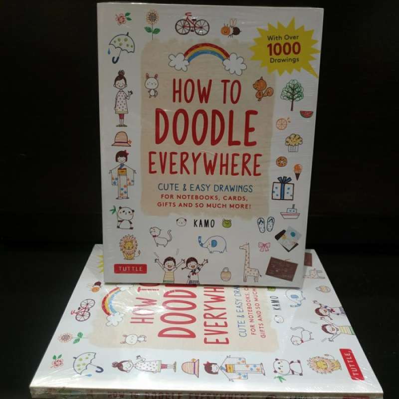 Jual How To Doodle Everywhere : Cute & Easy Drawings For Notebooks Di ...