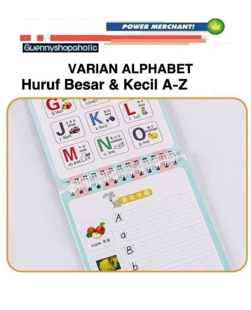 Jual Buku Latihan Menulis Huruf Angka Anak Di Seller Bane Store ...