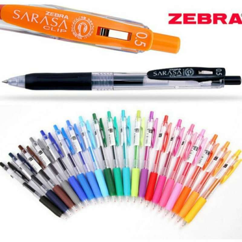 Promo Zebra Pulpen / Pulpen Gel Sarasa Clip 0.5 Diskon 5% di Seller ...