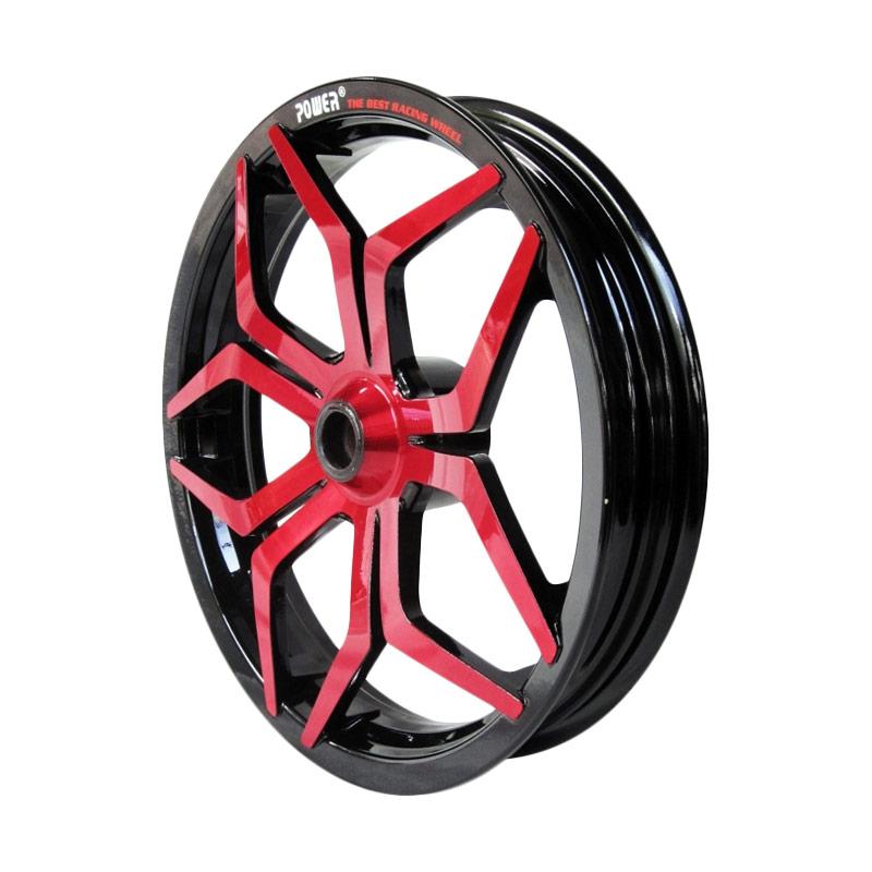 Jual POWER Star R 14 Inch Set Velg Motor for Vario 110 - Black Red di ...
