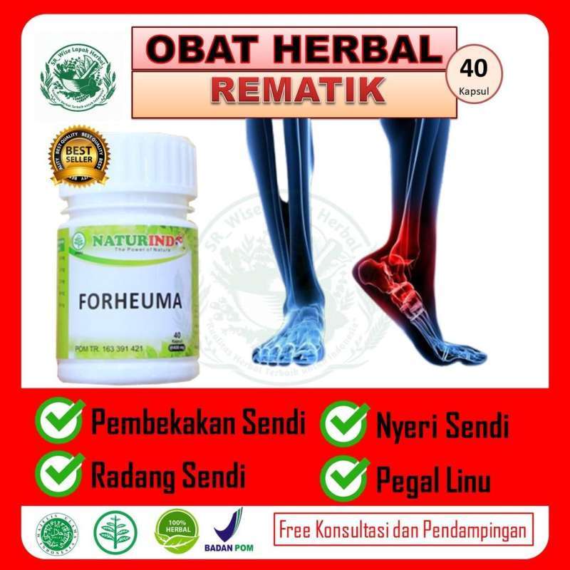 Jual Obat Rematik Rheumatik Reumatik Herbal Paling Ampuh BPOM Herbal ...