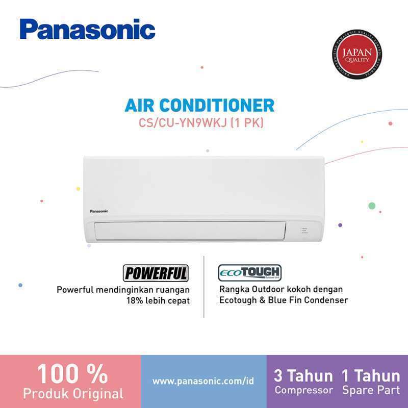 Promo BOPIS WSK - Panasonic CS/CU-YN9WKJ AC Split [1 PK] Diskon 12% di Seller Panasonic - Kab ...