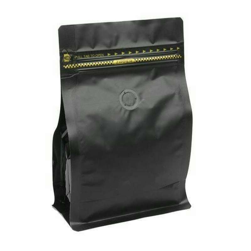 Jual Wanted Pack Bpzv-250.Mbk Box Pouch Zipper Valve 250G Hitam X 25Pc ...