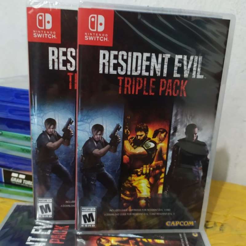 Jual Nintendo Switch Resident Evil Triple Pack Re 4 - Re 5 - Re 6 di ...