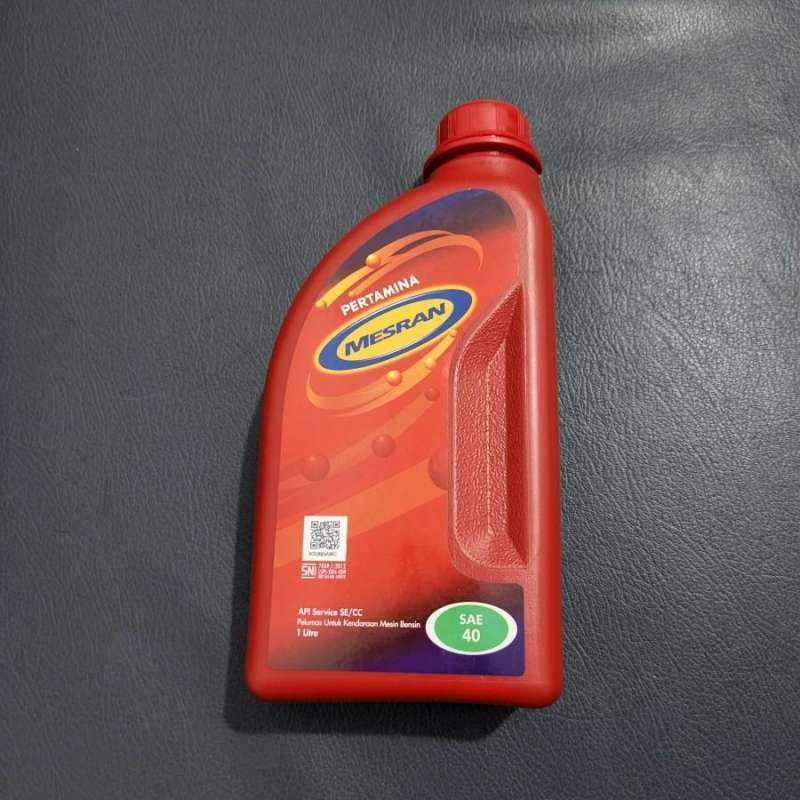 Jual Oli Mesin Mesran Oil Pertamina SAE 40 1 Liter 1L Original di ...