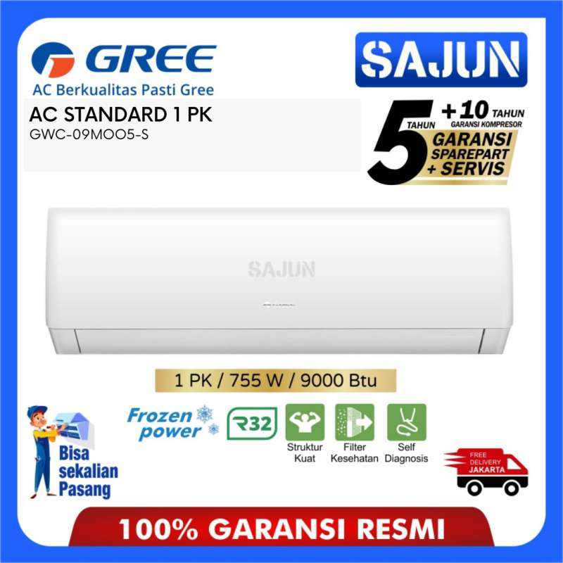 Jual GREE AC Split 1 PK GWC-09MOO5-S AC Split 1PK GWC09MOO5S di Seller ...