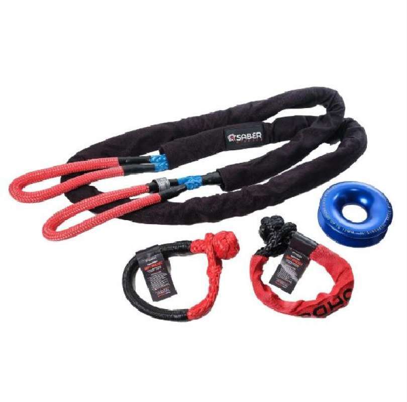 Jual SABER Offroad Light Weight Winch Recovery Kit - SBR-WRK1 di Seller ...