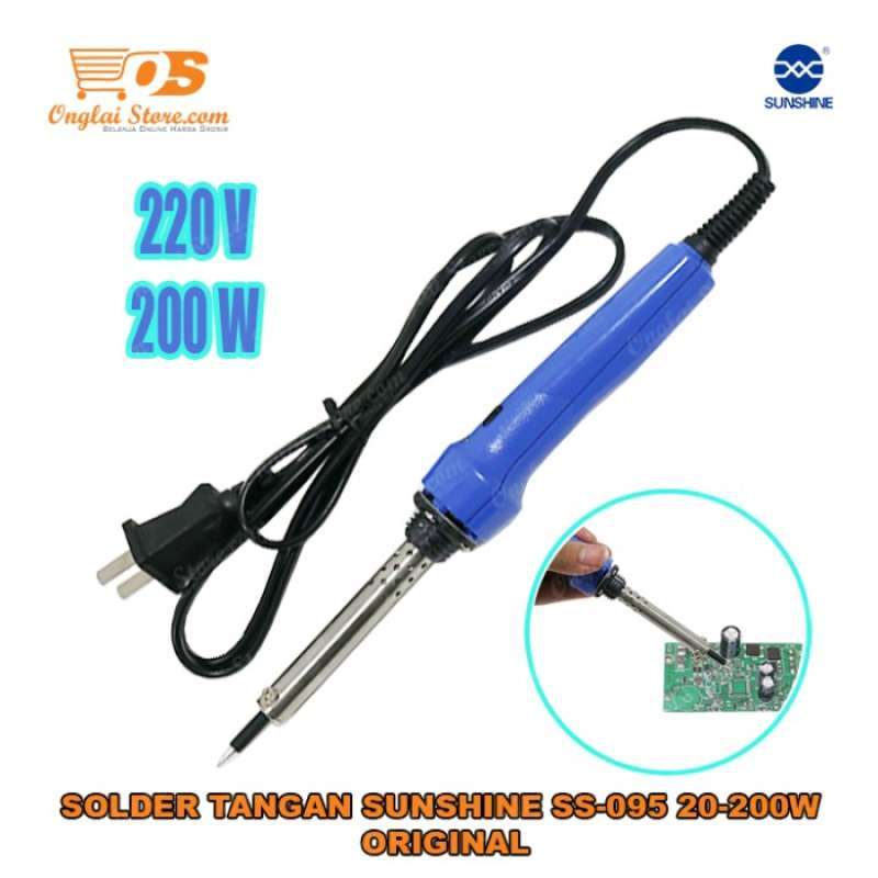 Promo Solder Tangan - Solder Listrik Soldering Sunshine Ss-095 20-200w Ori Diskon 23% Di Seller ...