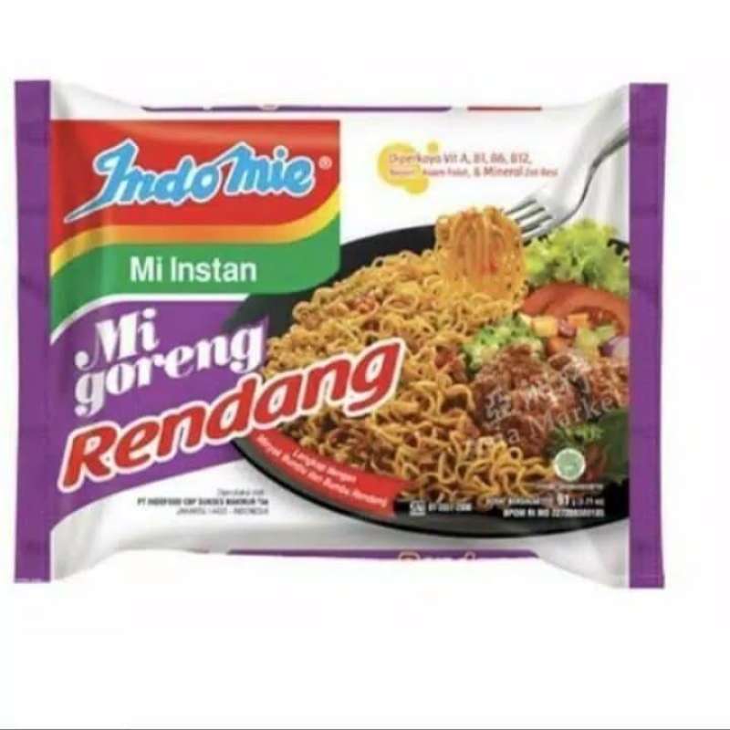 Jual INDOMIE GORENG RENDANG 91gr di Seller Trikopi - Wonokromo, Kota ...