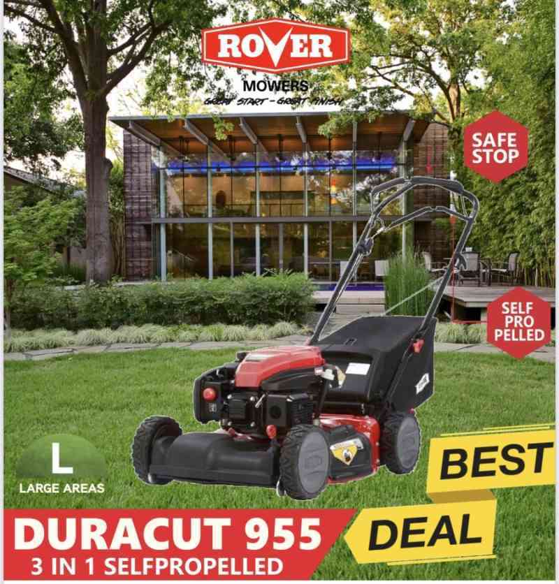 Jual Mesin Potong Rumput Dorong Rover Duracut 995 3 In 1 Lawn Mower Di Seller Surya Gemilang ...