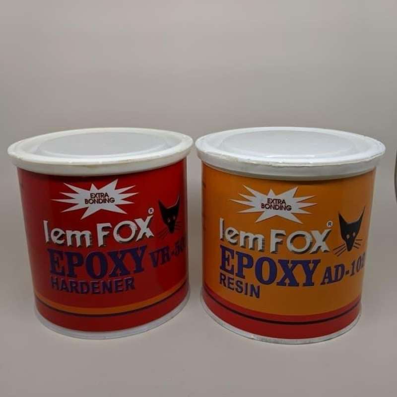 Jual Lem Epoxy FOX / Epoxy Resin / Epoxy Adhesive 1kg di Seller Natz ...