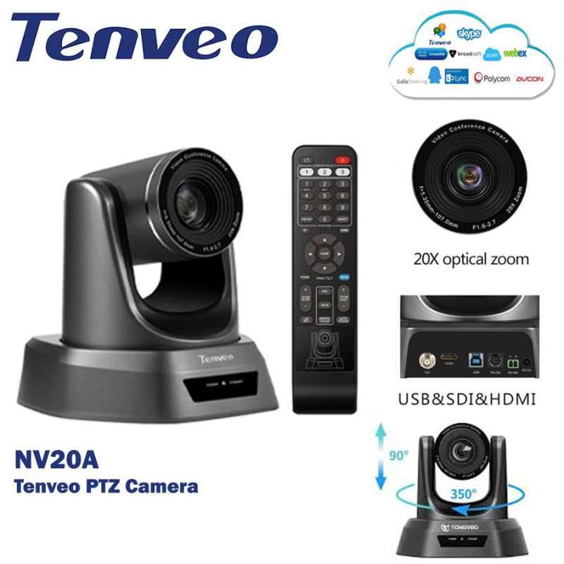 Jual Semi Profesional PTZ Camera USB SDI HDMI Port - 20X Optical Zoom ...