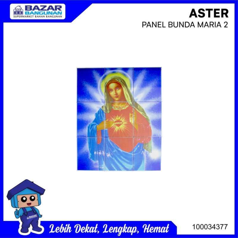 Jual Aster - Keramik Panel Gambar Dinding Wall Tile Bunda Maria 2 ...