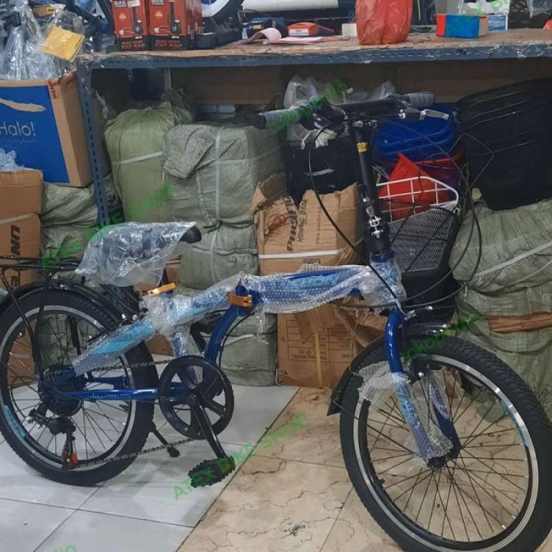 Jual sepeda lipet 20 inch 7 SPEED, RD dan FD shimano di Seller pratama ...