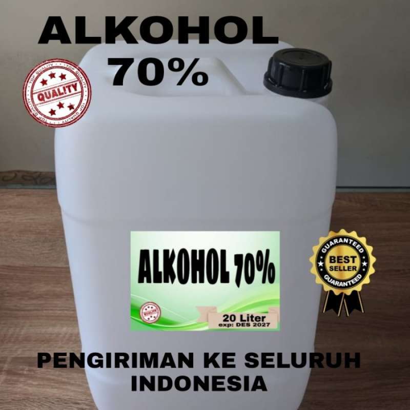 Promo alkohol 70% 20 liter DENGAN JERIGEN BARU Diskon 23% di Seller ...