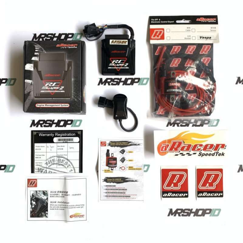 Jual Ecu Aracer RC Super 2 Vespa Sprint 3V & IGET di Seller Tune Up Pro ...