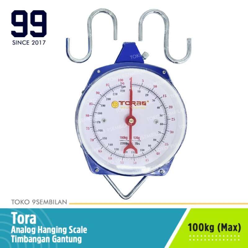 Promo Tora Timbangan Gantung 100kg Analog Hanging Scale 100 kg Laundry ...