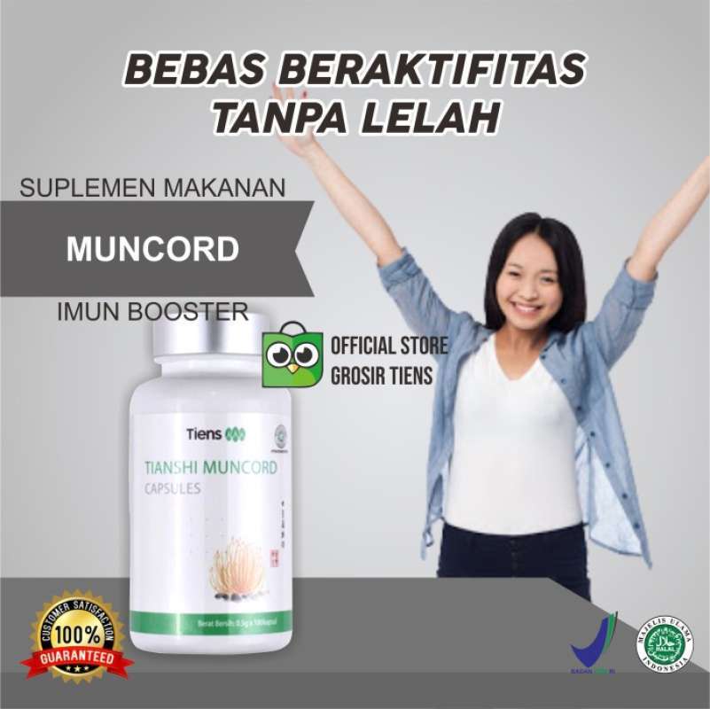 Jual Tiens Multivitamin Muncord Cordyceps Vitamin immune Tubuh ISI 20 ...