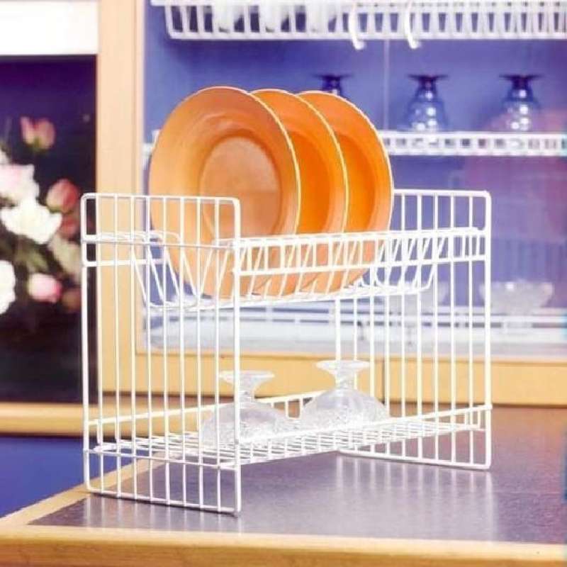 Jual MODELLINE Rak Piring Besi 2 Susun Rak Piring Minimalis PT 43 di ...