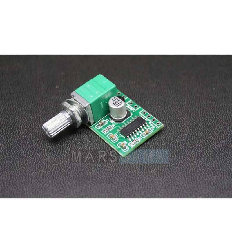 Jual Pam8403 Amplifier Digital Mini Dengan Potensio 5v Stereo 2 Channel ...