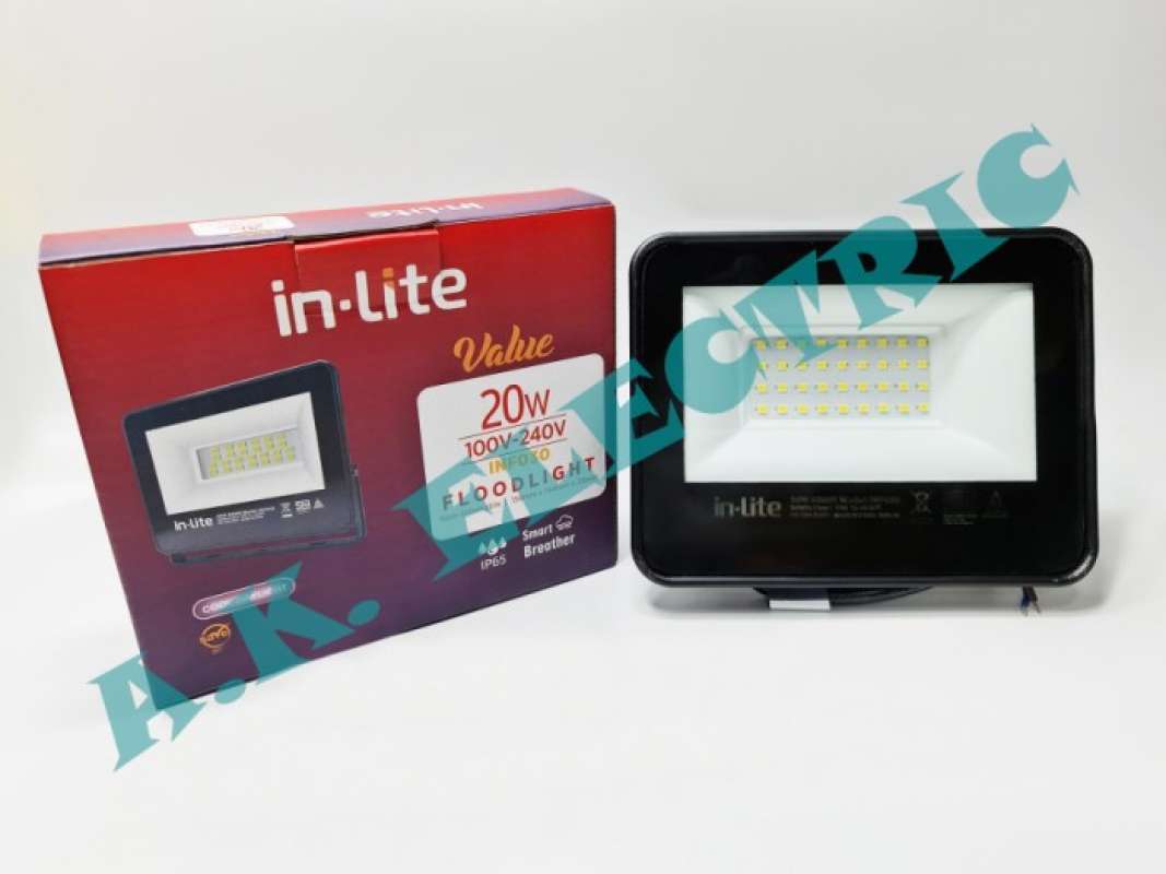 Promo Lampu Sorot Floodlight Led Inlite Value 20W 20 Watt - Inf030 ...