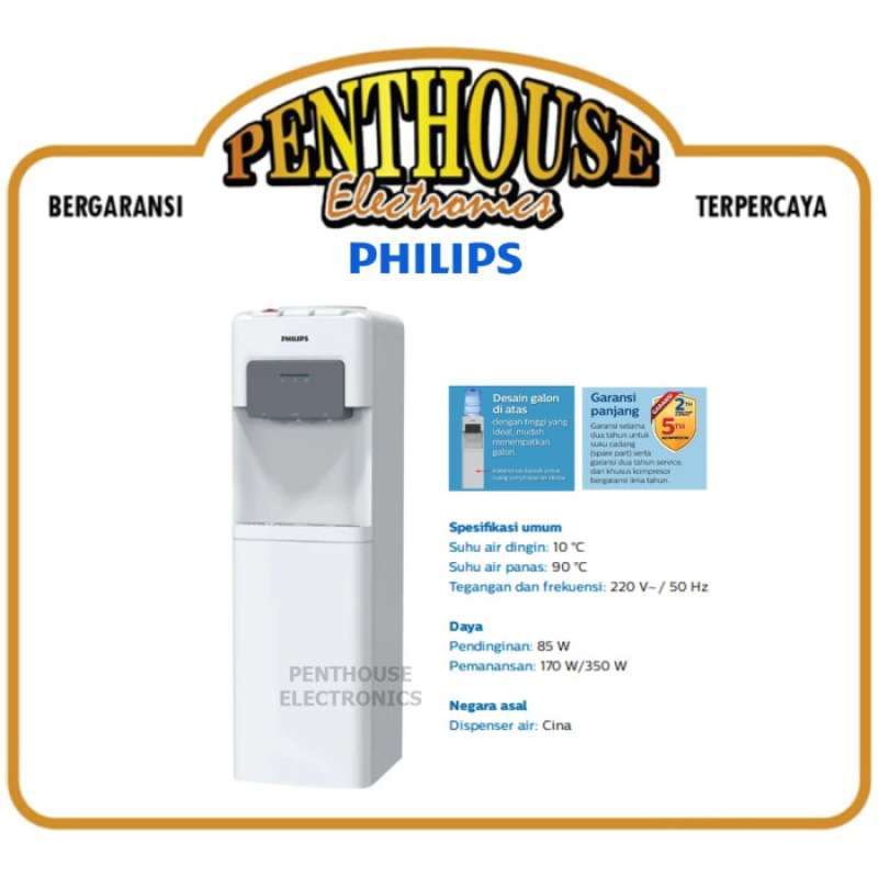 Jual Philips Dispenser Galon Atas Add4954 /70 Top Loading Dispenser Di ...