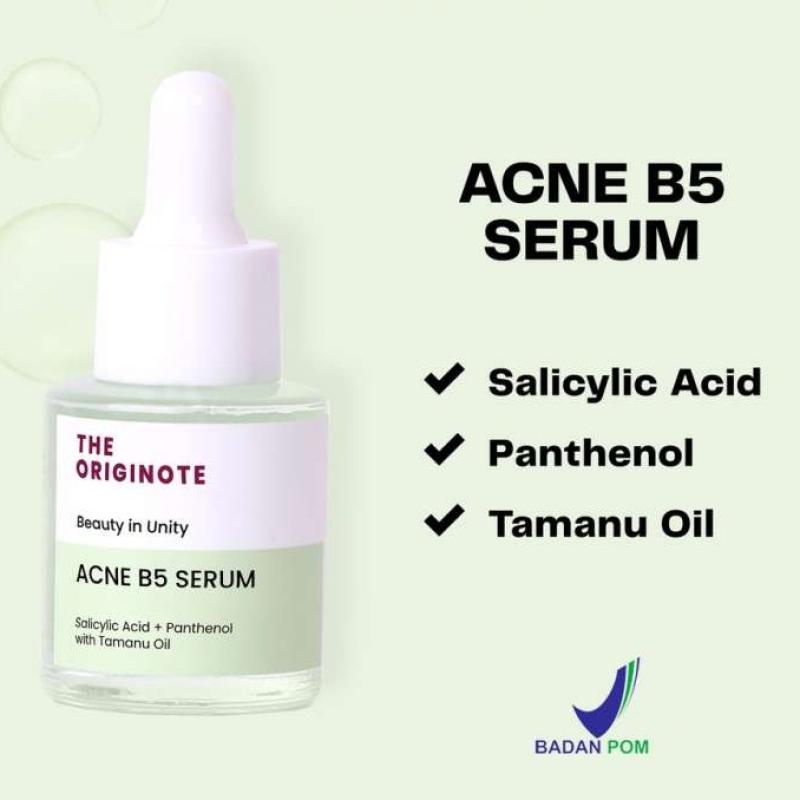 Jual The Originote Acne B5 Serum Salicylic Acid + Panthenol with Tamanu ...
