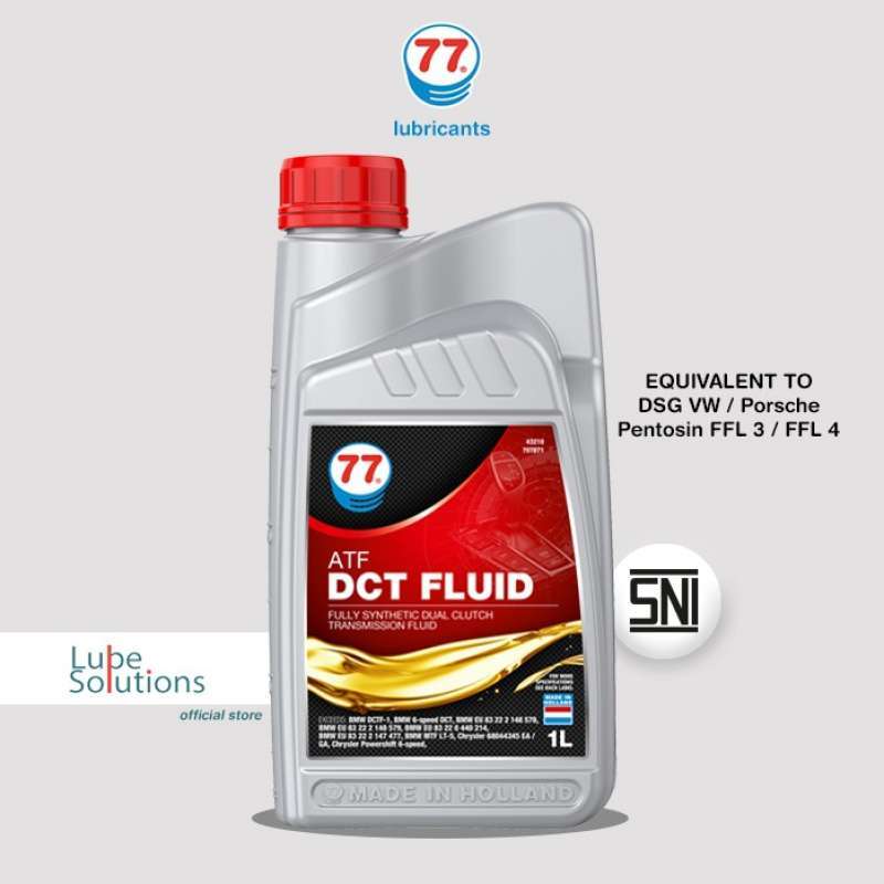 Promo Oli Matic 77 Lubricants Atf Dct (Dual Clutch Transmission) Diskon 23% di Seller SUMBER ...